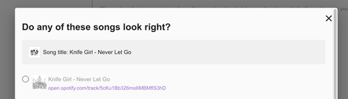 Instant Spotify Sharing | SubmitHub